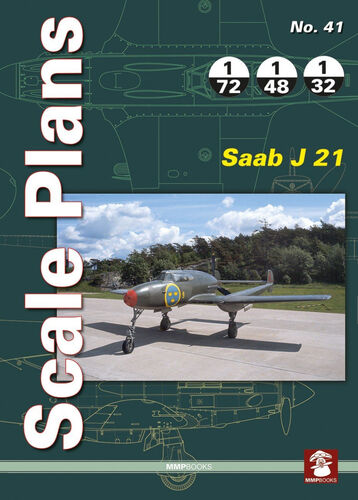 MMP Books SC41 Scale Plans - Saab J 21