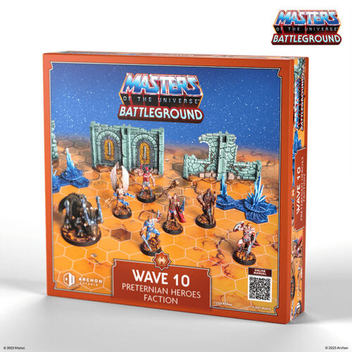 NEW! Archon Studio MOTU0142 Masters of The Universe Wave 10: Preternian Heroes Faction (Spanish Language Version)
