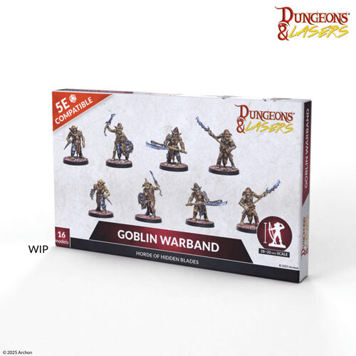 Archon Studio DNL0134 Dungeons & Lasers Goblin Warband