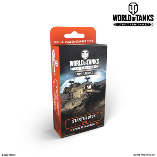NEW! Archon Studio WOT0001 World of Tanks Starter Deck USA: First Strike
