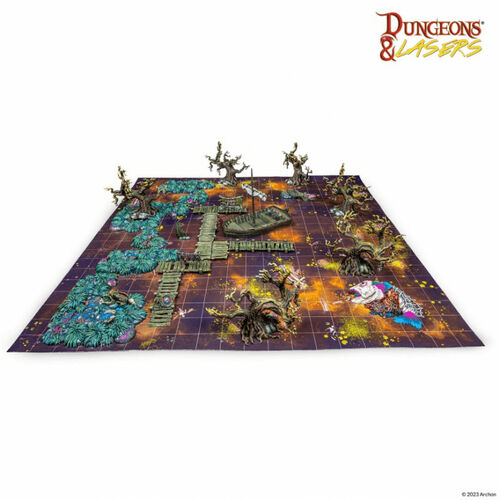 Archon Studio DNL0064 Dungeons & Lasers Starter Set: Swamps of Doom