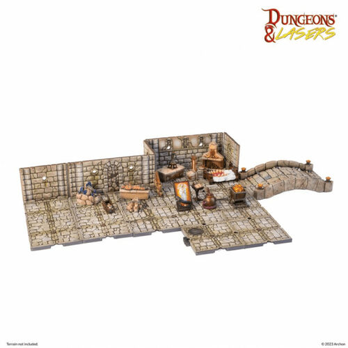 Archon Studio DNL0046 Dungeons & Lasers Expansion Set: Fantasy Props Pack