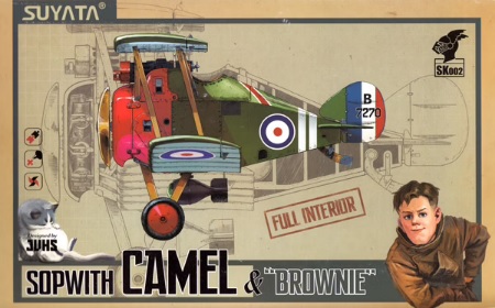 Suyata SK-002 Sopwith Camel & "Brownie" Full Interior