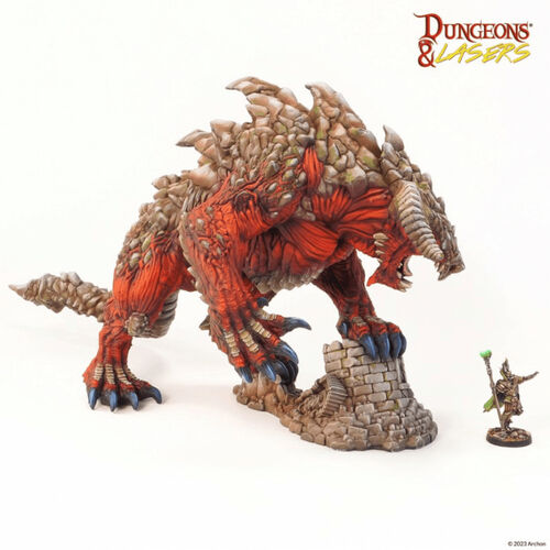 Archon Studio DNL0061 Dungeons & Lasers Miniatures: Tarrasque