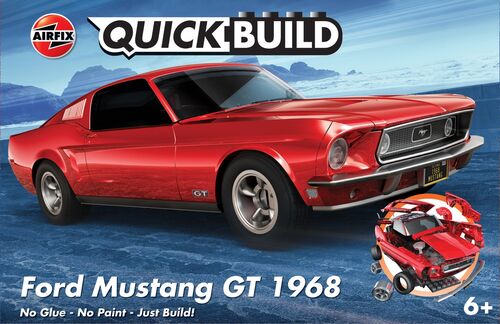 Airfix J6035 Ford mustang GT 1968 (Quickbuild)