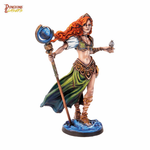 Archon Studio DNL0072 Dungeons & Lasers Miniatures: Ygrid The Giantess
