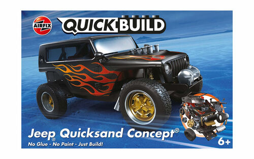 Airfix J6038 Jeep 'Quicksand' Concept (Quickbuild)