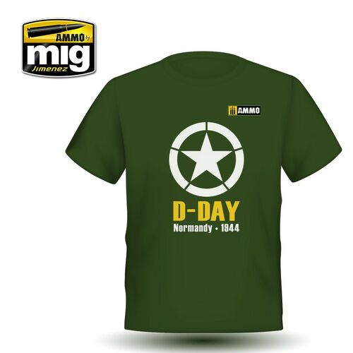 AMMO of Mig Jimenez 8029M D-DAY T-SHIRT "M"