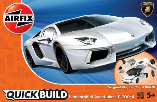 Airfix J6019 Lamborghini Aventador LP700 (Quickbuild)- White