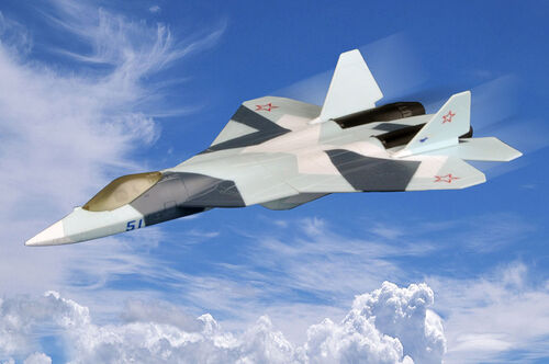 Hobby Boss 81903 Russian T-50 PAK-FA Snap Kit w/LED