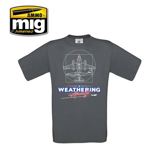 AMMO of Mig Jimenez 8019S The Weathering Aircraft T-Shirt "S"