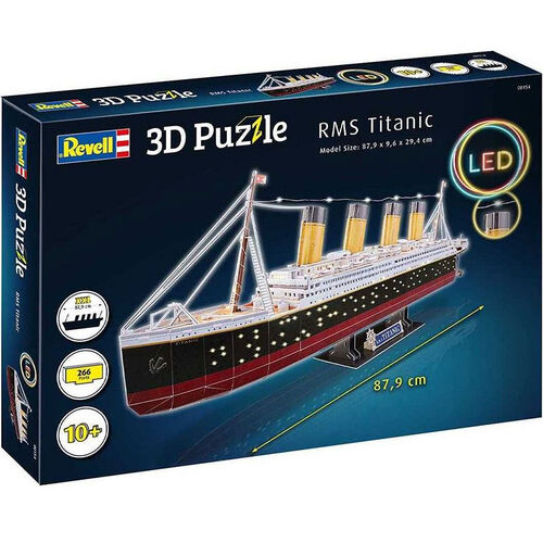 Revell 00154 3D Puzzle RMS Titanic - LED Edition
