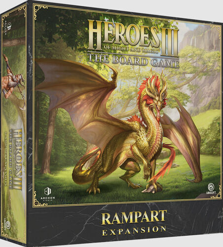 Archon Studio HER0016 Heroes Of Might And Magic III: The Board Game Rampart Expansion (Version En Langue Française)