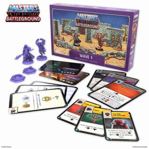 Archon Studio MOTU0050 Masters Of The Universe Wave 1 - Evil Warrior Faction (Versión En Idioma Español)