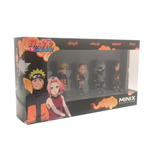 MINIX 14811 4pack 7 cm - Naruto Shippuden
