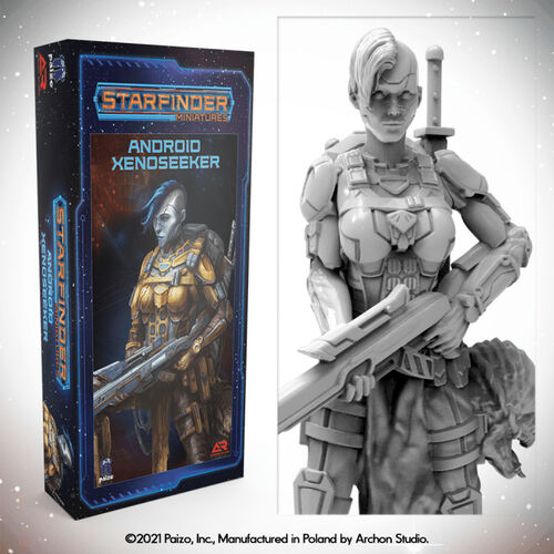 Archon Studio PSF0027 Masters of the Universe Miniatures: ANDROID XENOSEEKER