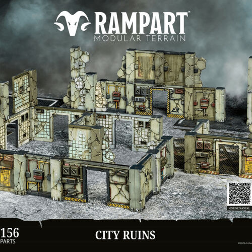 Archon Studio RAM0007 Modular Terrain: CITY RUINS