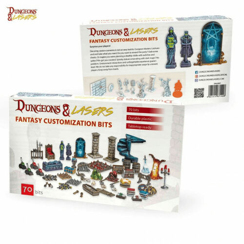 Archon Studio DNL0027 Dungeons & Lasers Expansion Set: Fantasy Customization Bits