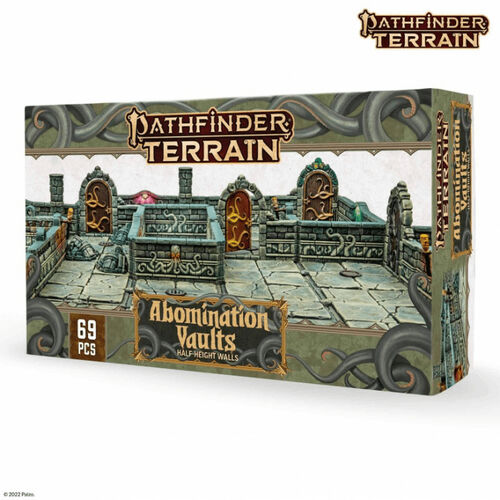 Archon Studio DNL0033 Dungeons & Lasers Pathfinder Terrain: Abomination Vaults
