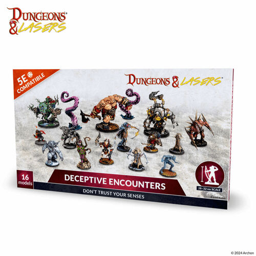 Archon Studio DNL0084 Dungeons & Lasers Deuslair: Deceptive Encounters