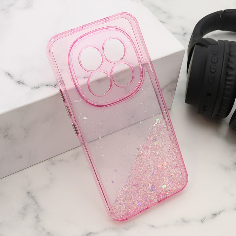 Zastitna maska (futrola) FIESTA II - Xiaomi Redmi Note 15 Pro Plus 5G roze (MS)