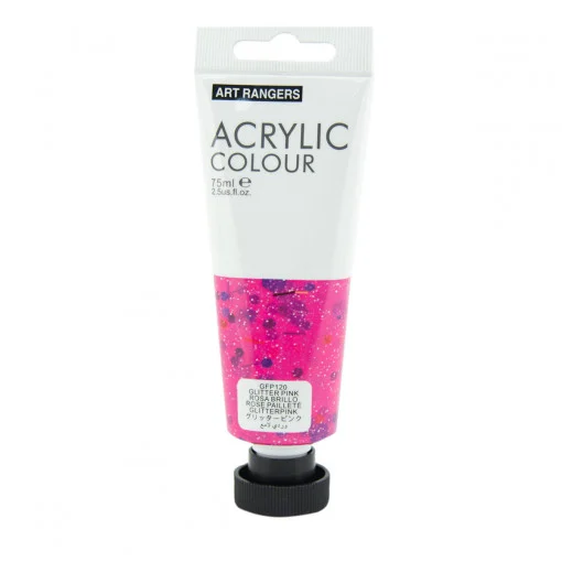 Boja akrilna 75ml pink glitter gfp120 art ranger