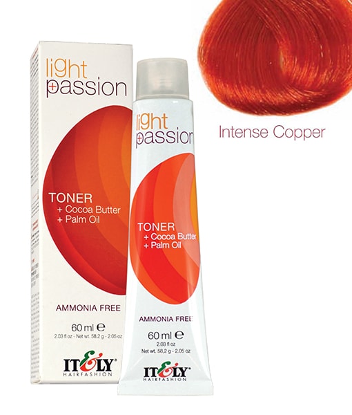 Itely Light + Passion preliv za kosu Intenzivno Bakarna 60ml