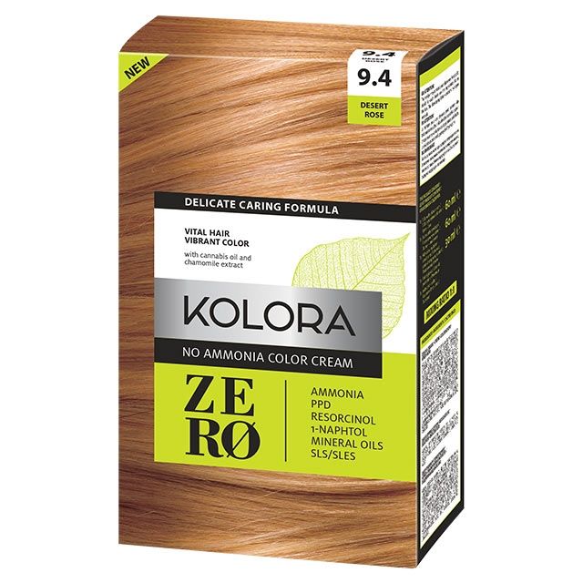 Kolora Zero 9.4 Desert Rose farba za kosu bez amonijaka
