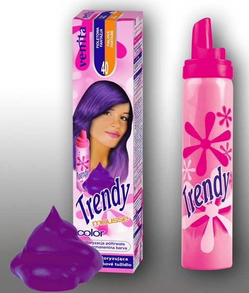 Trendy pena za kosu u boji 40 Violet Fantasy