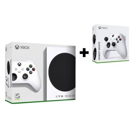 Konzola XBOX Series S 512GB SSD + Wireless controller Robot White - DISPLAY MODEL