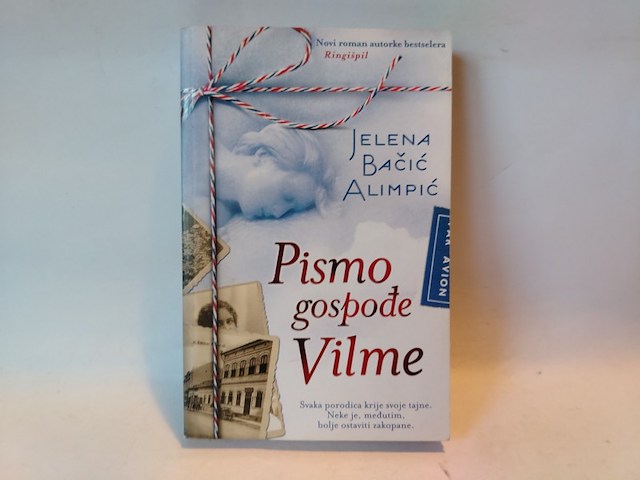 PISMO GOSPOĐE VILME - Jelena Bačić Alimpić