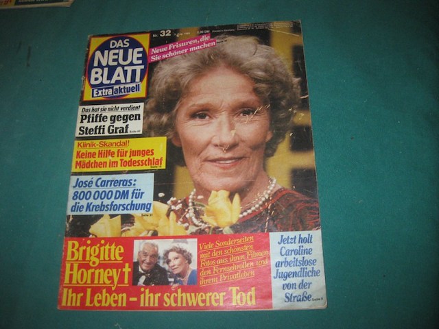 Das neue Blatt br.32 (1988) Brigitte Horney