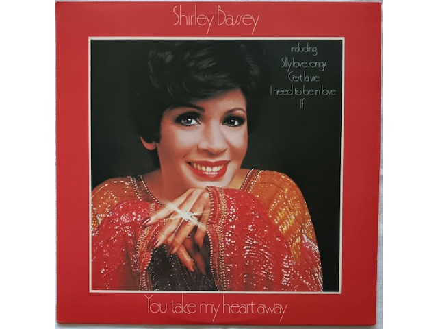 SHIRLEY BASSEY - You take my heart away (Japan Press)