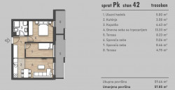 Prodajem Stan-Apartman, Salajka, Novi Sad, €182.500