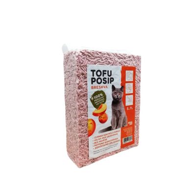 Dina Pet Tofu Posip Breskva 5,7L