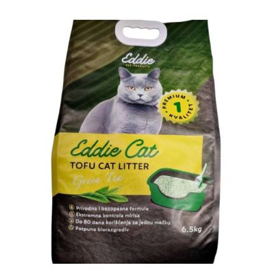 Eddie Cat Tofu Posip Zeleni Čaj 6,5kg