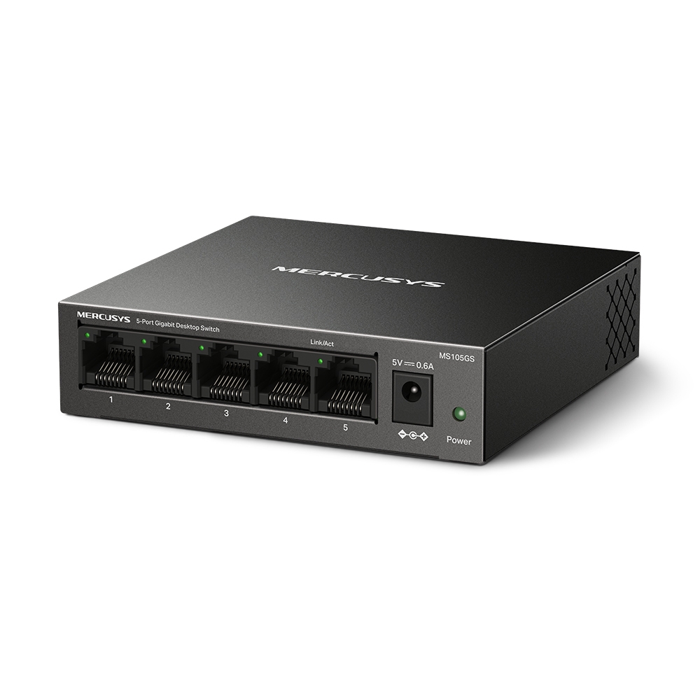 MERCUSYS MS105GS(UN) 5-Port Gigabit Desktop Switch