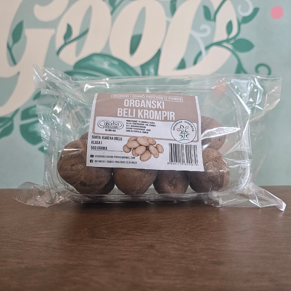 Organski beli krompir 500g