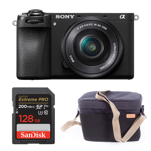 Sony Alpha a6700 + 16-50mm + SD 128GB + Sony Original torba