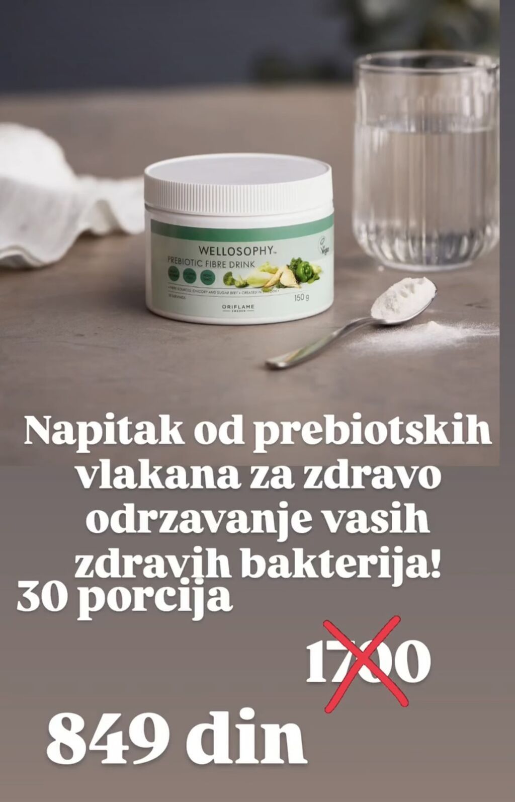Wellosophy Prebiotic Fibre Drink – napitak od prebiotskih vlakana -