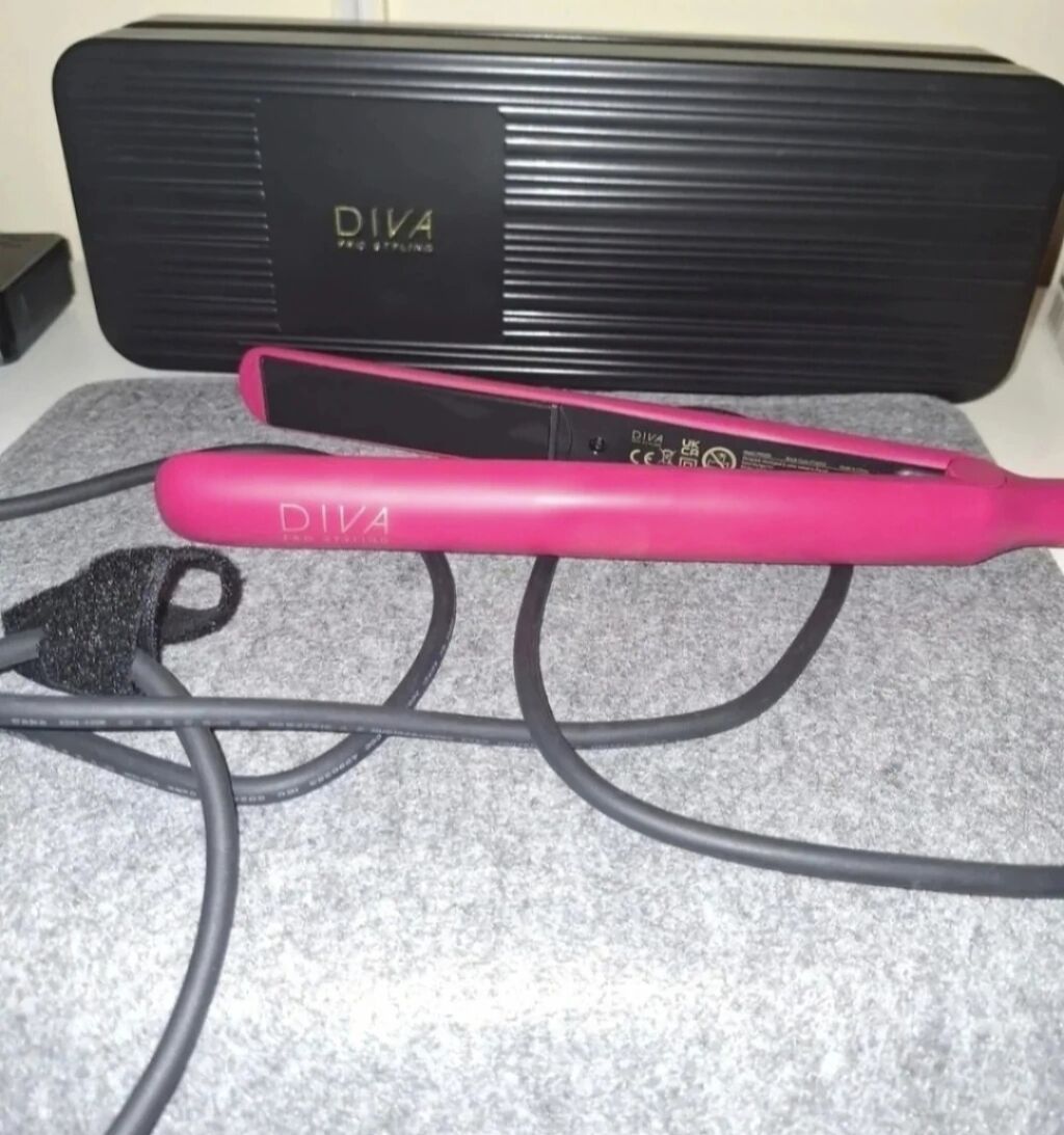 DIVA Pro Styling presa za kosu – roze - Profesionalna presa za