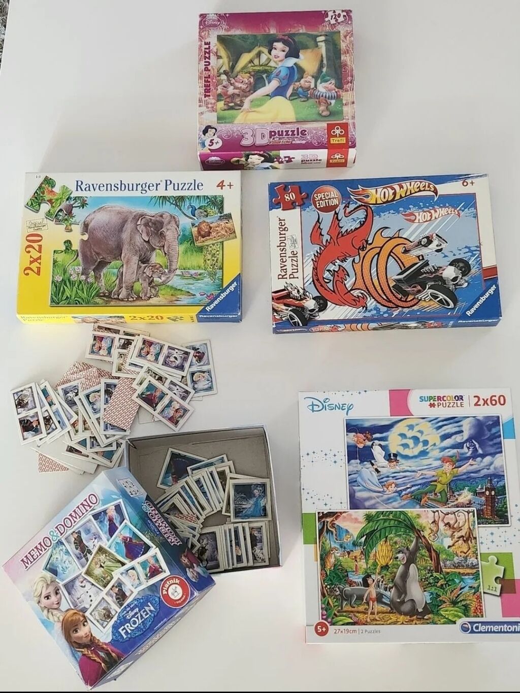 Set društvenih igara i slagalica za decu – Disney i