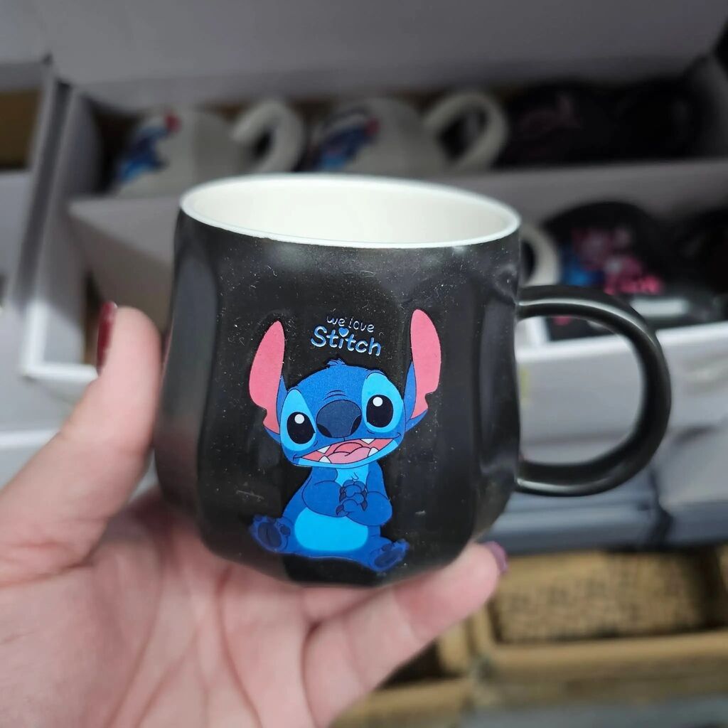 Keramičke šolje sa motivima lika Stitch - Materijal: keramika