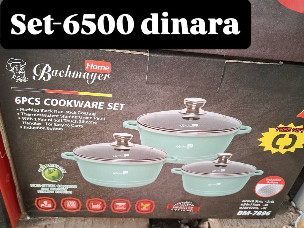 Bachmayer Home 6-delni set posuđa (model BM-7896) - Materijal i