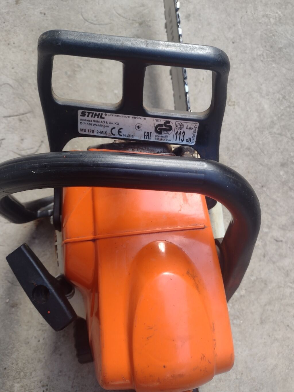 Motorna testera Stihl MS 170, 2-MIX - Benzinski model sa Stihl 2-MIX