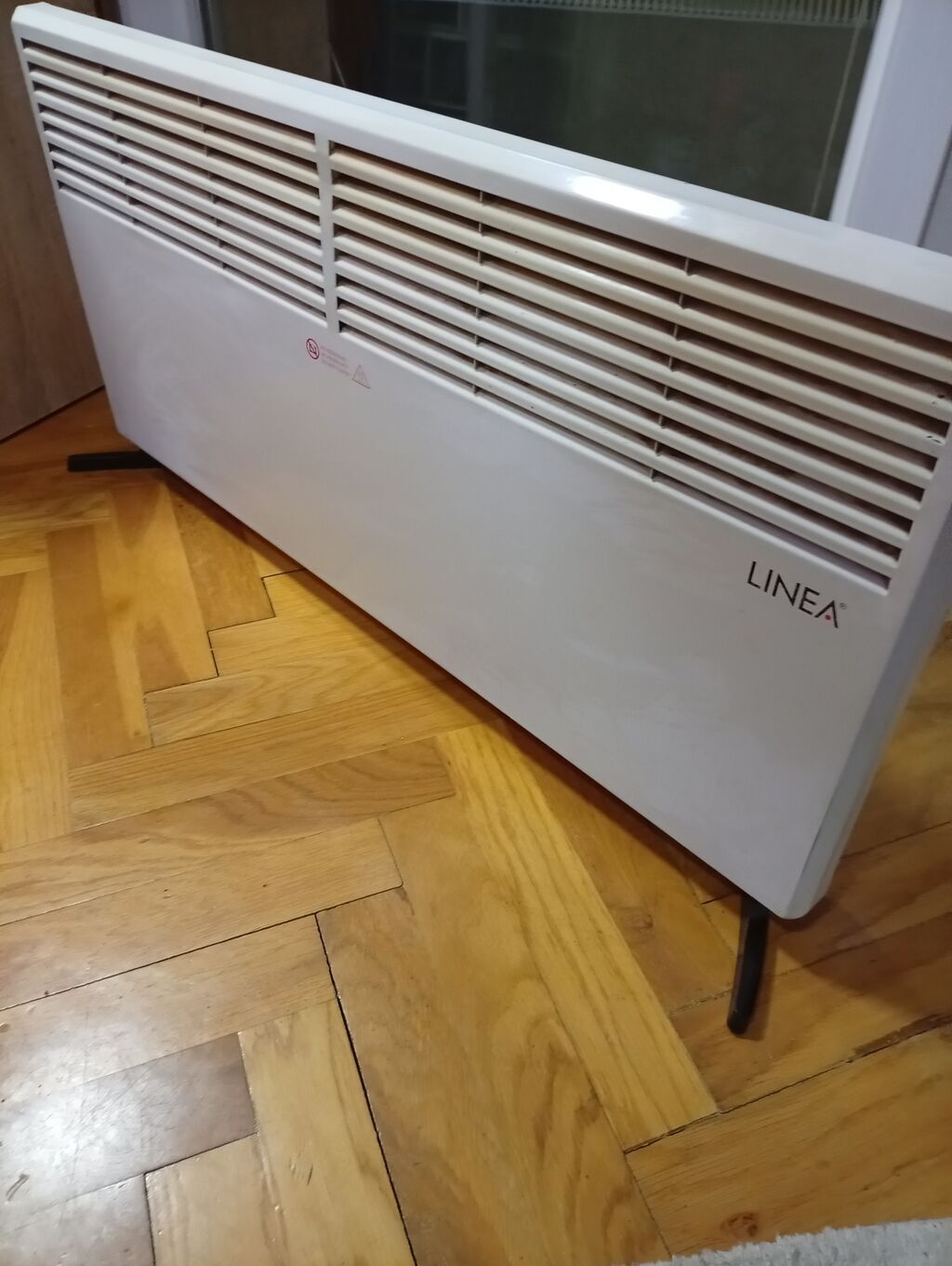 LINEA električni konvektor na struju 90 / 45. ispravan . MIRJEVO