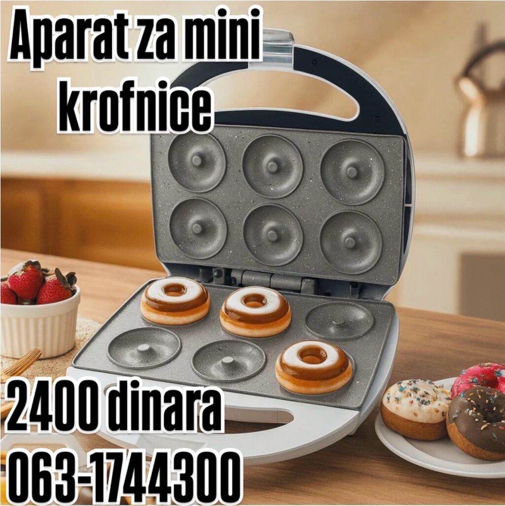 Aparat za mini krofnice - Električni aparat za pripremu mini krofnica