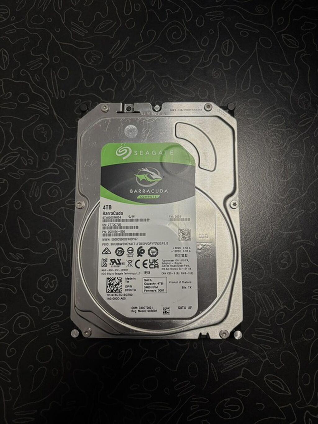 Seagate BarraCuda 3.5" HDD – 4TB - Serija: BarraCuda Compute -