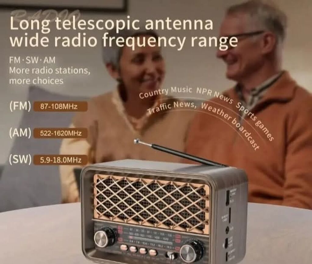 Retro radio HR 31BTL Cena 2500 dinara Opis oglasa AM/FM/SW 3-opsežni