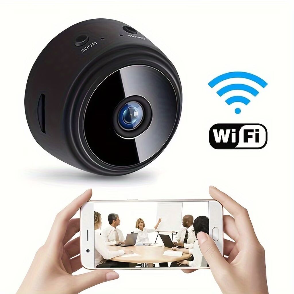 Mini WiFi IP Kamera A9 - Full HD - V720 aplikacija Kamera je veoma
